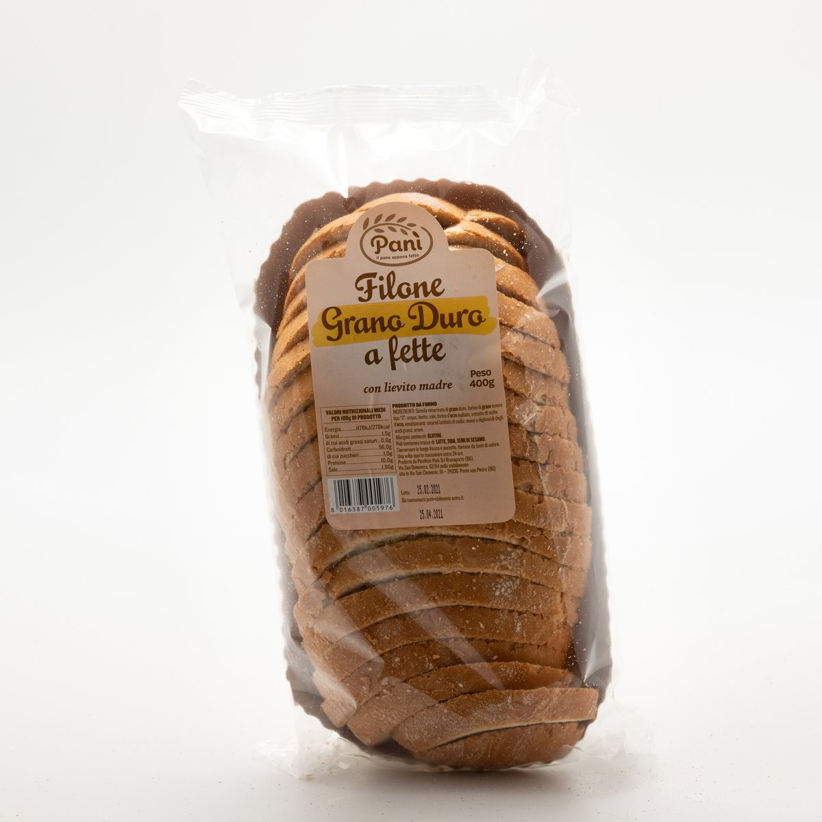 FILONE GRANO DURO A FETTE PANI' - DupliClick