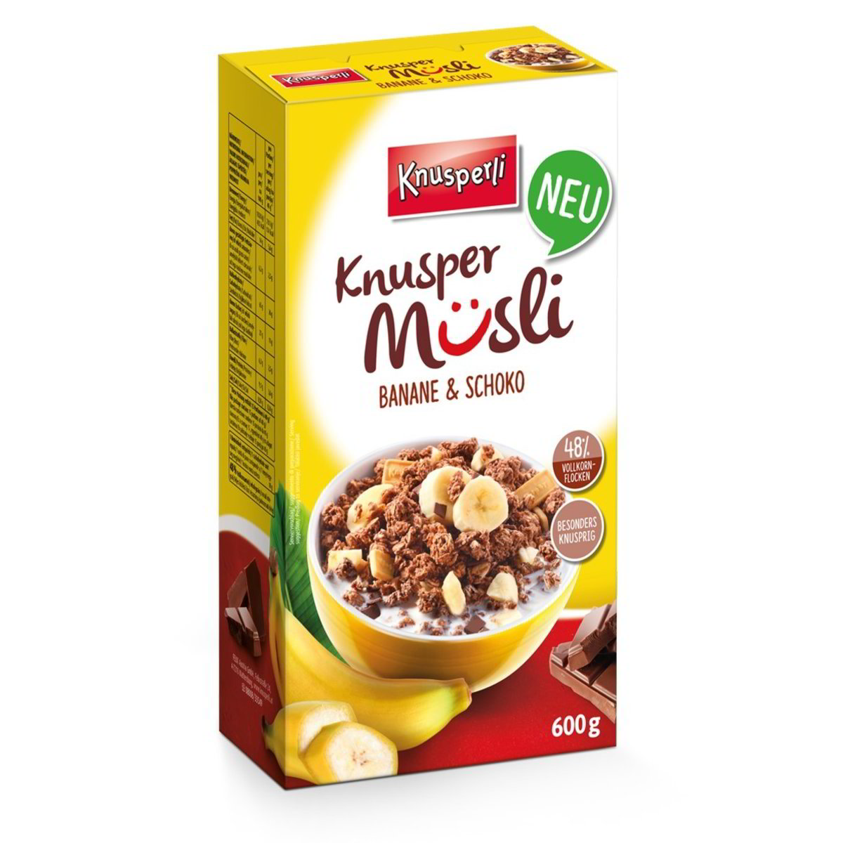 MUSLI BANANA E CIOCCOLATO KNUSPER - DupliClick