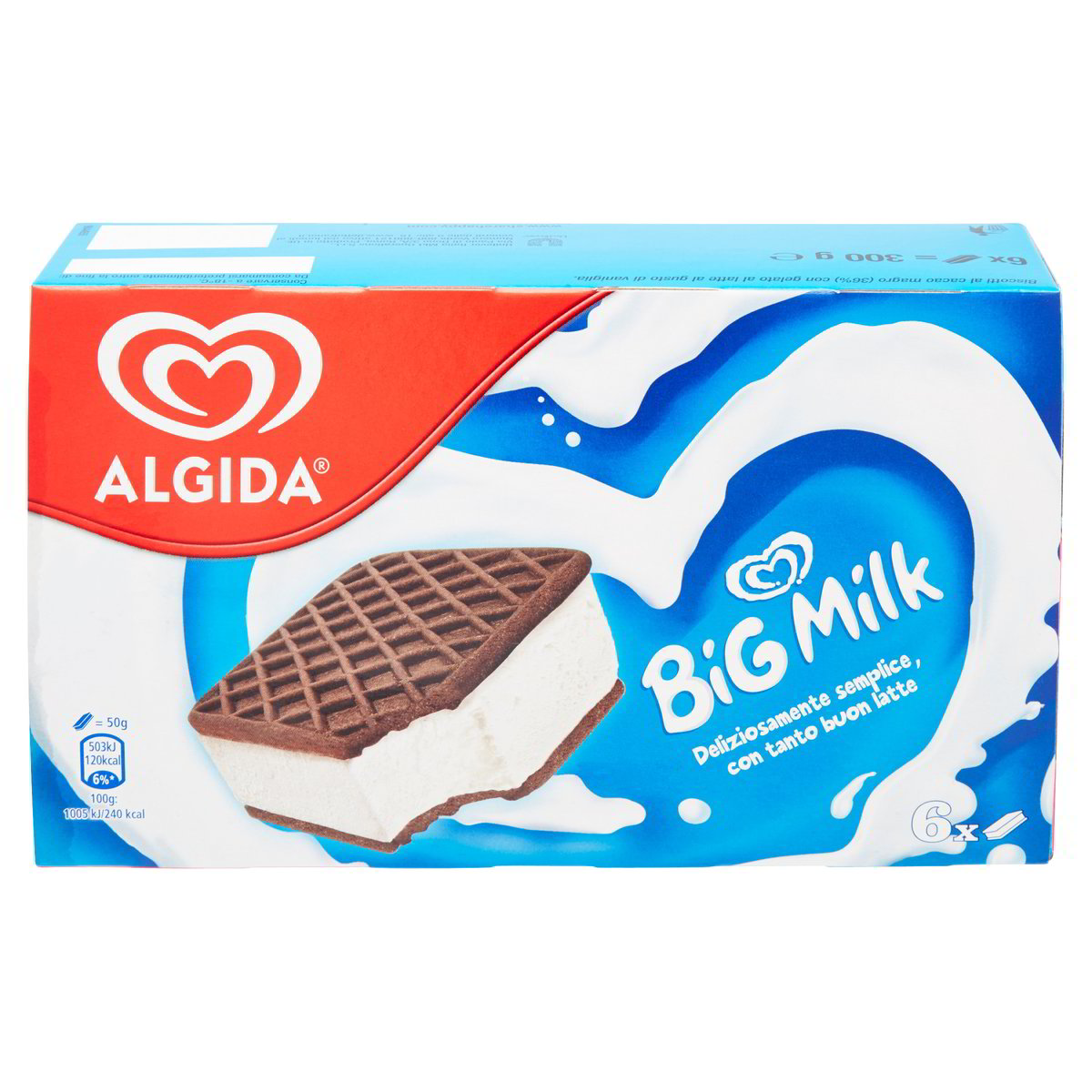 BIG MILK SANDWICH 6 PZ ALGIDA - DupliClick