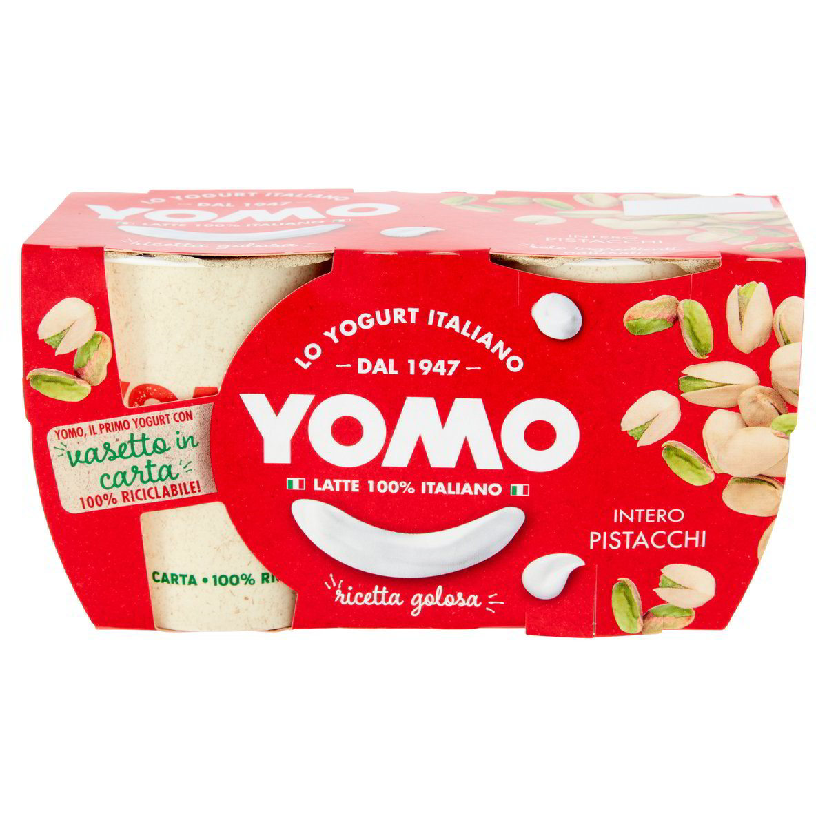 YOGURT INTERO PISTACCHIO GOLOSAMENTE 2 PZ YOMO - DupliClick