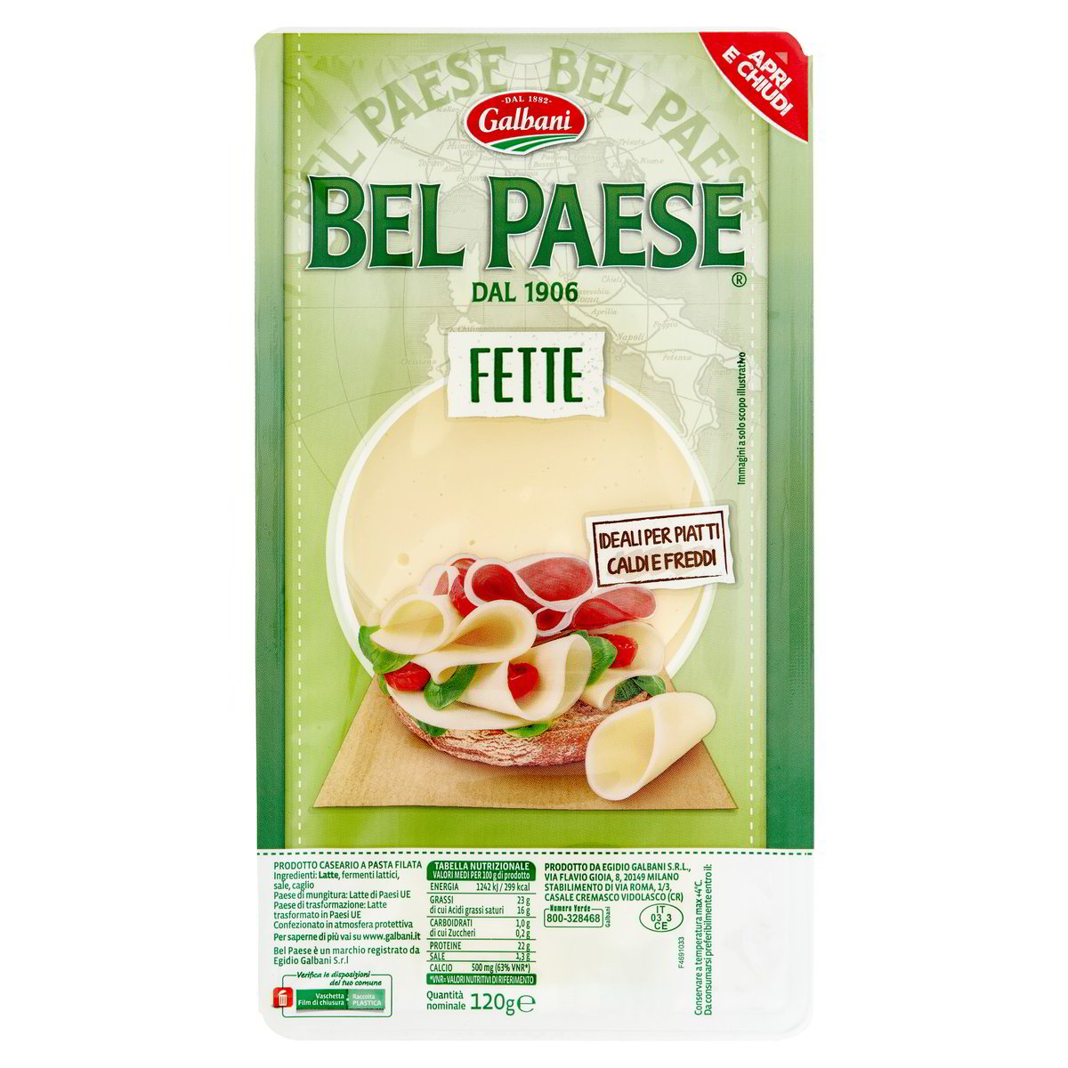 FETTE GALBANI BEL PAESE - DupliClick