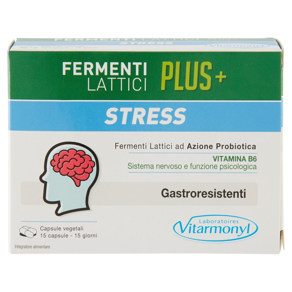 FERMENTI LATTICI STRESS PLUS 15 PZ VITARMONYL - DupliClick