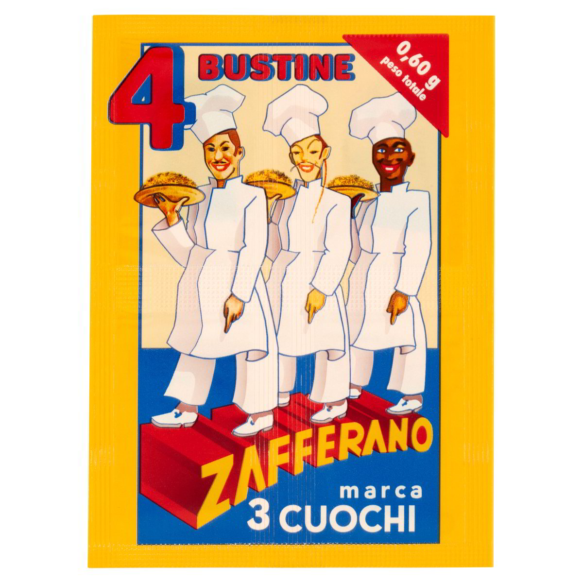 ZAFFERANO 4 BUSTE 3 CUOCHI - DupliClick