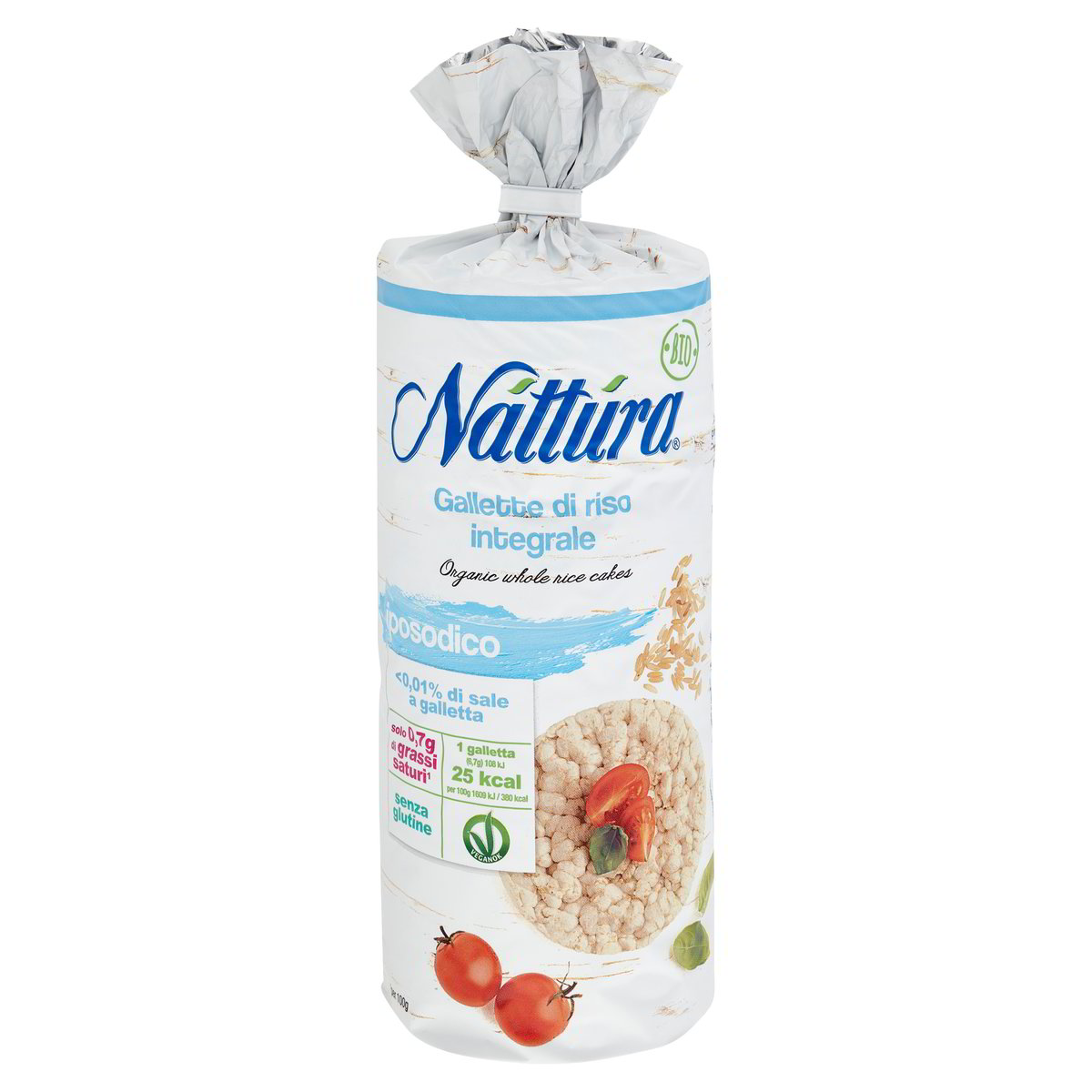 GALLETTE DI RISO INTEGRALE LINEA IPOSODICA NATTURA - DupliClick