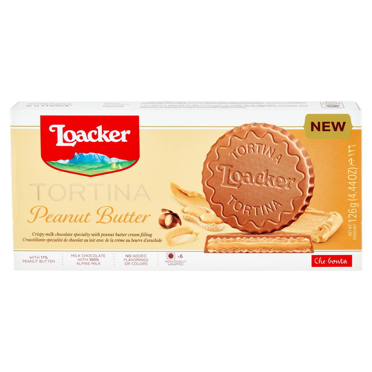 TORTINA PEANUT BUTTER 6 PORZIONI LOACKER - DupliClick