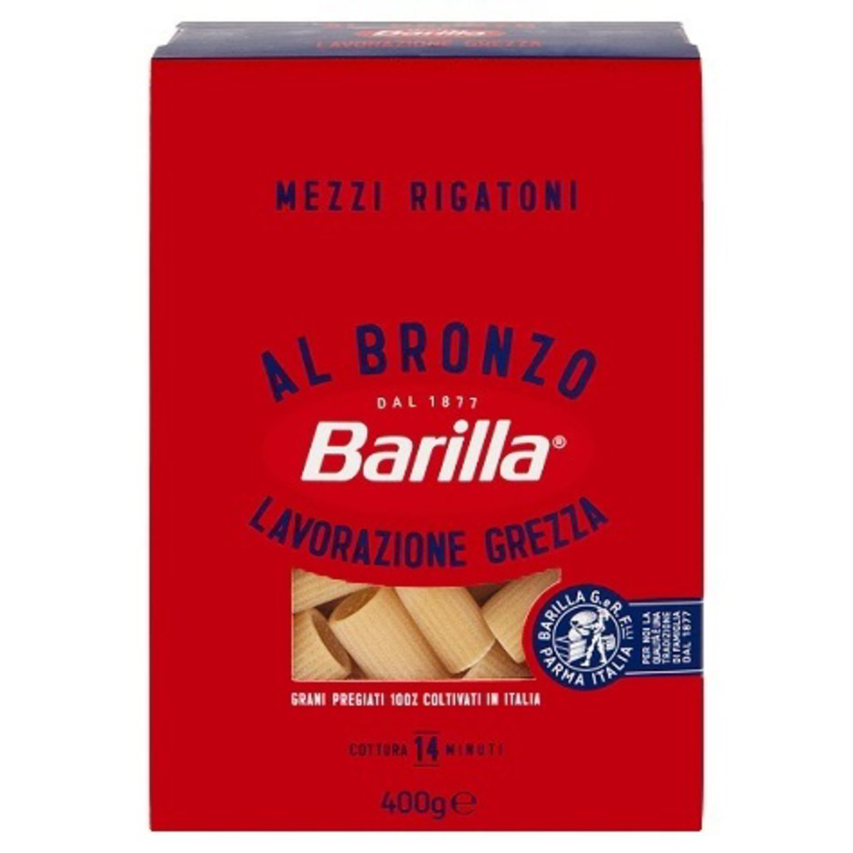 AL BRONZO MEZZI RIGATONI BARILLA - DupliClick
