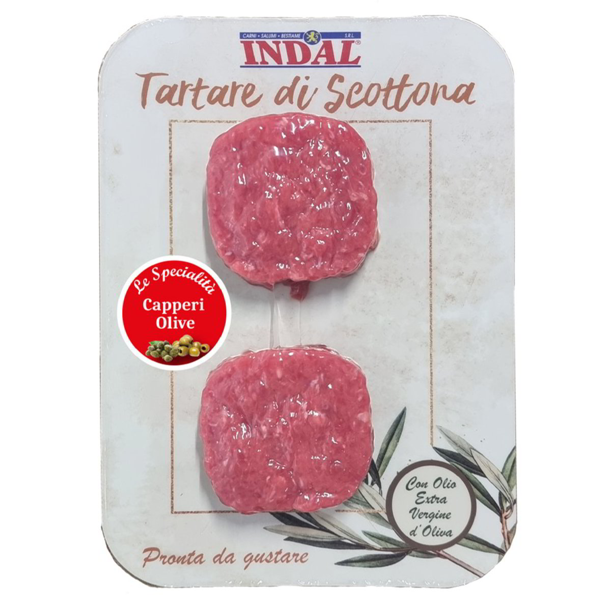 TARTARE DI SCOTTONA CAPPERI E OLIVE - DupliClick