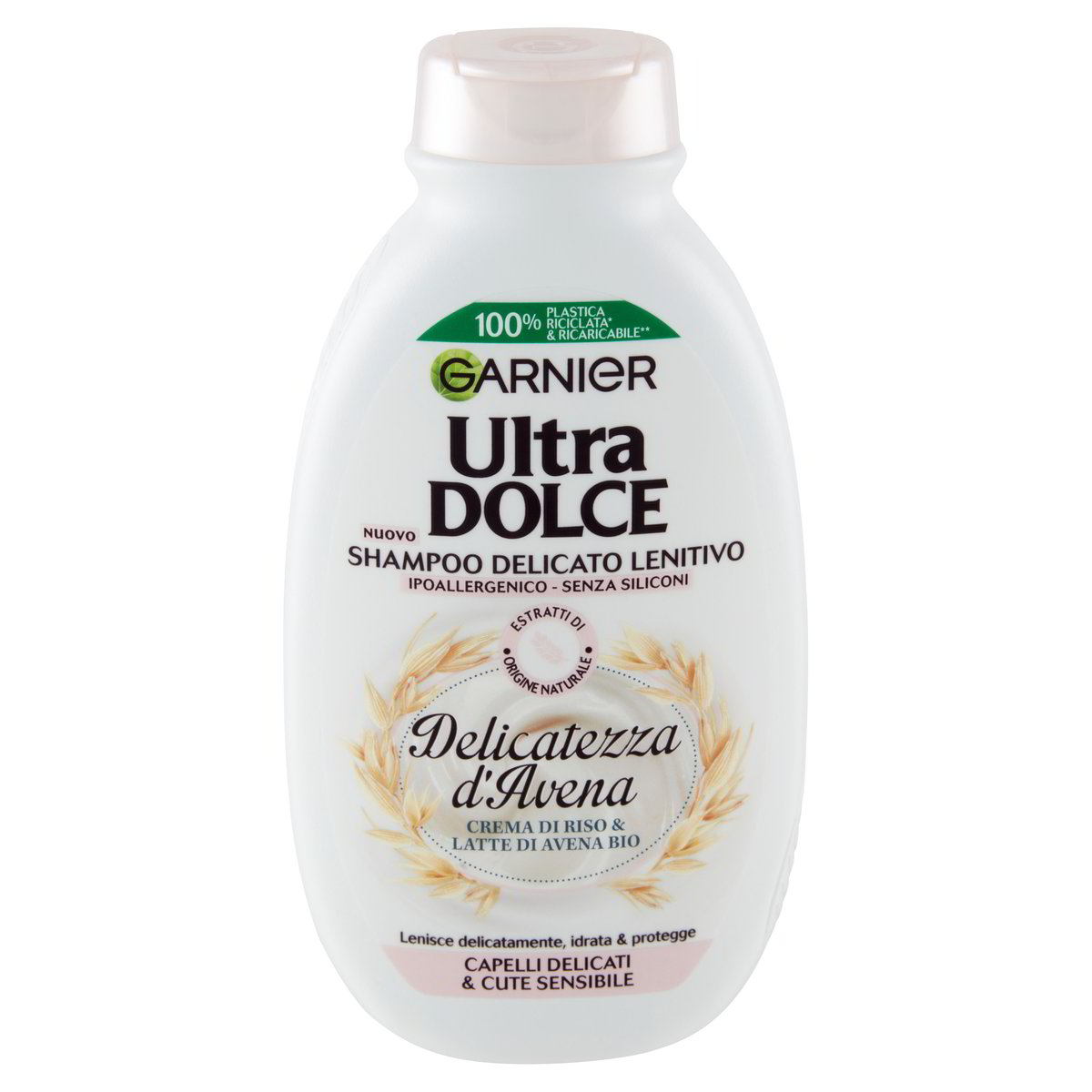 SHAMPOO DELICATO LENITIVO DELICATEZZA D'AVENA GARNIER ULTRA DOLCE ...