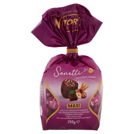 OVETTI MAXI FONDENTE NOCCIOLE E CEREALI SONETTI WITOR'S - DupliClick