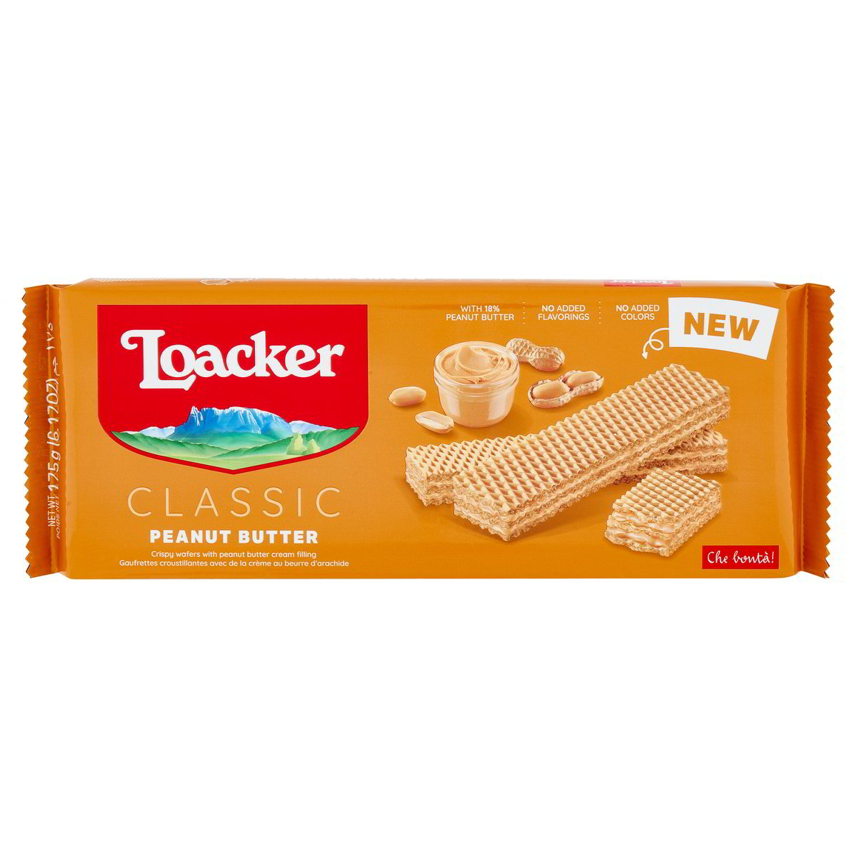 WAFER PEANUT BUTTER CLASSIC LOACKER - DupliClick