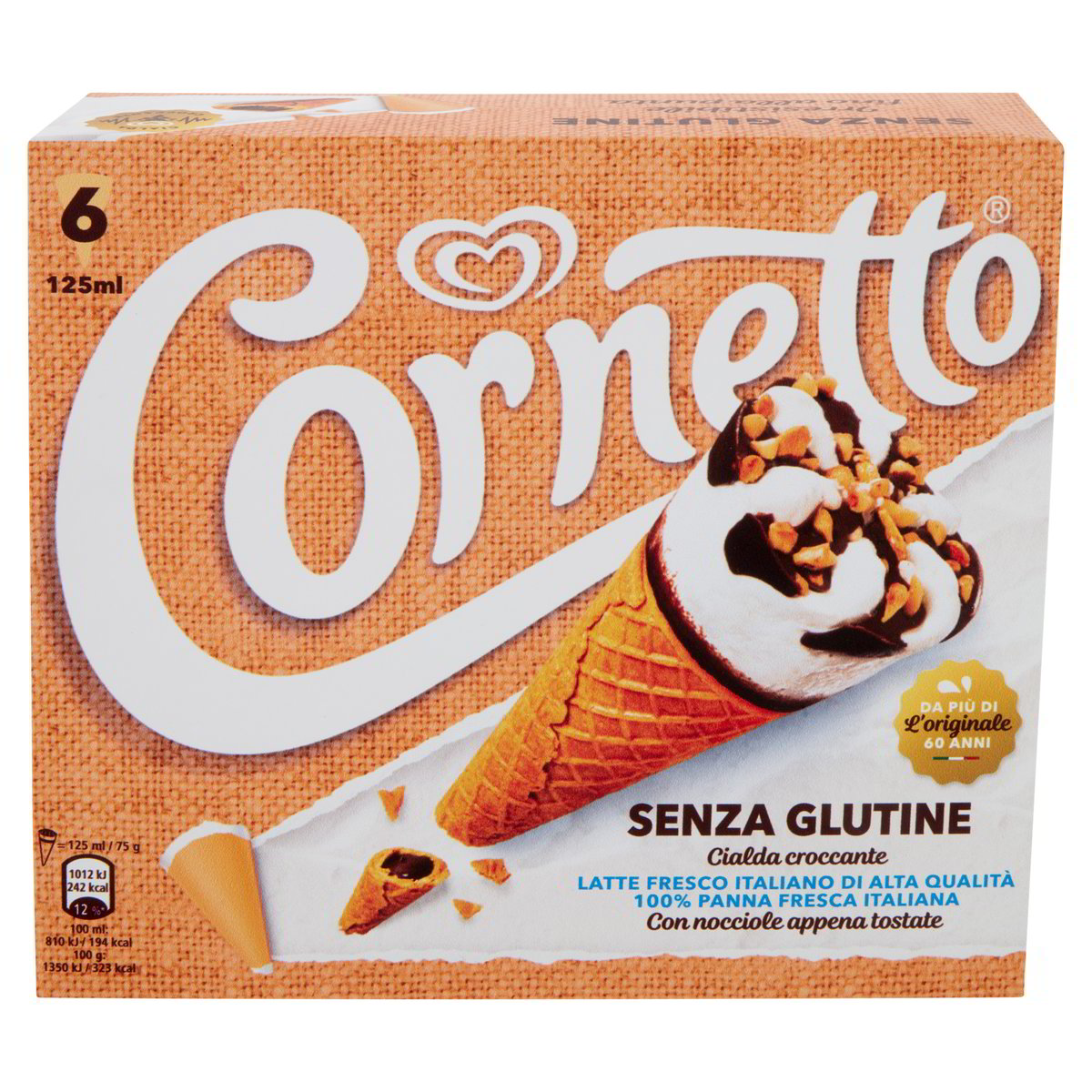 CORNETTO SENZA GLUTINE 6 PZ ALGIDA - DupliClick