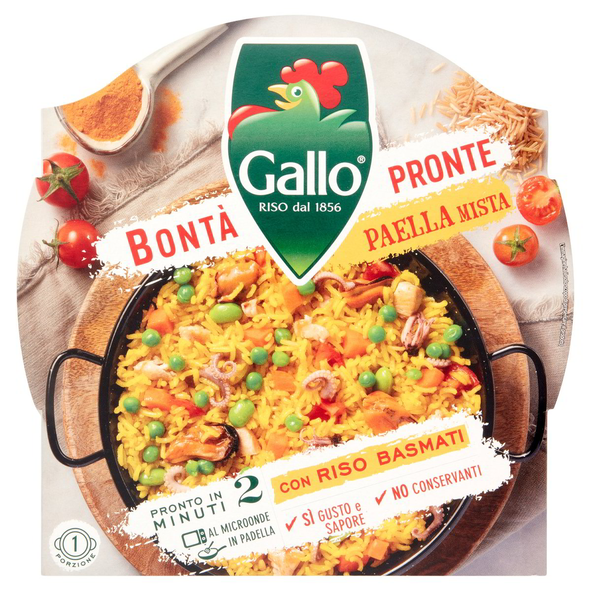 PAELLA MISTA CON RISO BASMATI BONTÀ PRONTE GALLO - DupliClick