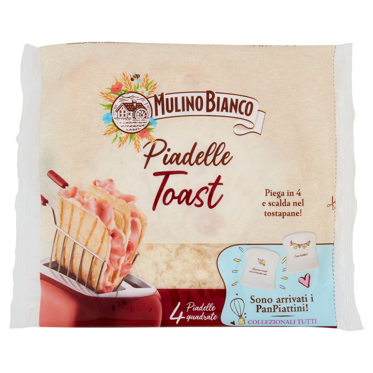 PIADELLE TOAST 4 PZ BARILLA MULINO BIANCO - DupliClick