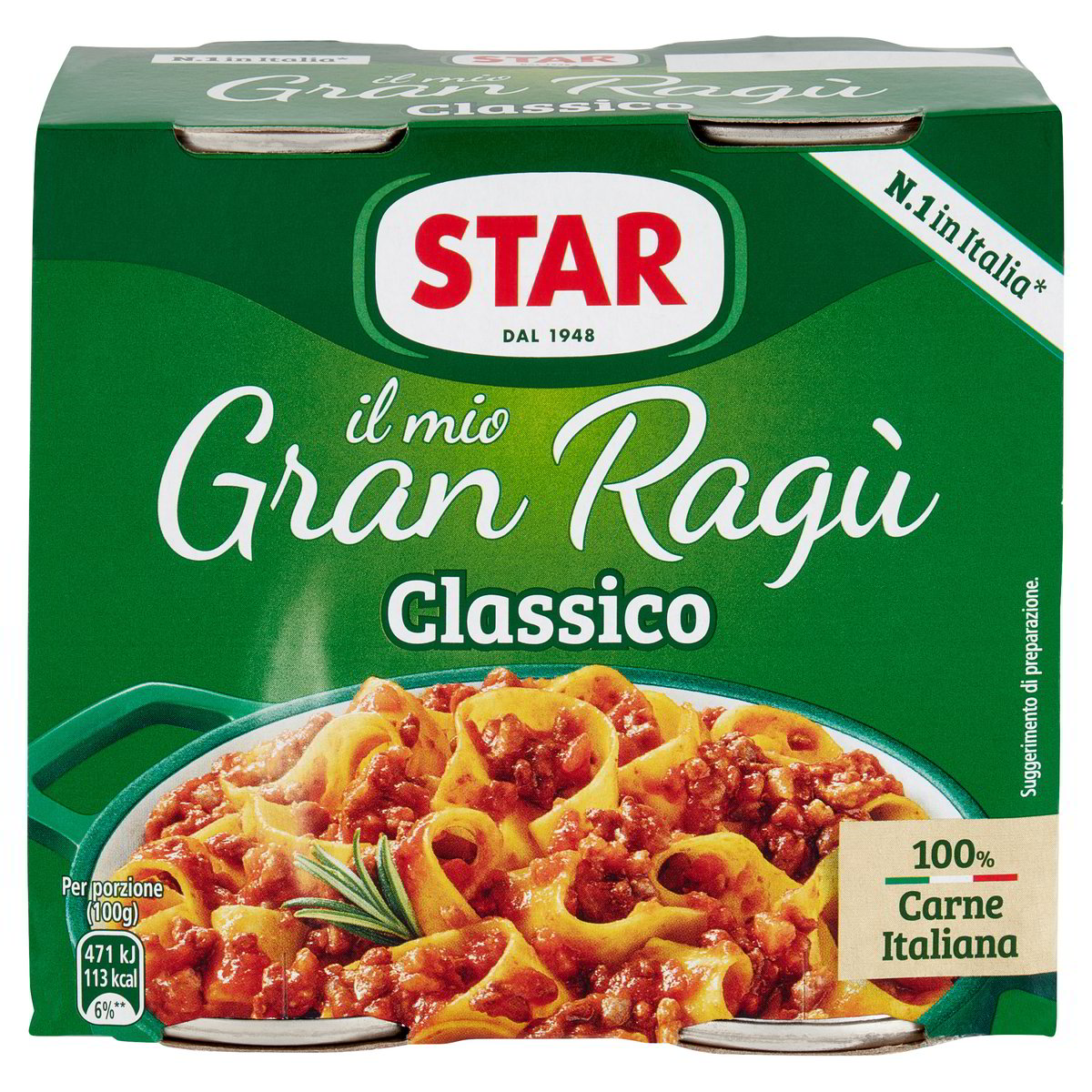 GRAN RAGÙ CLASSICO 2 PZ STAR - DupliClick