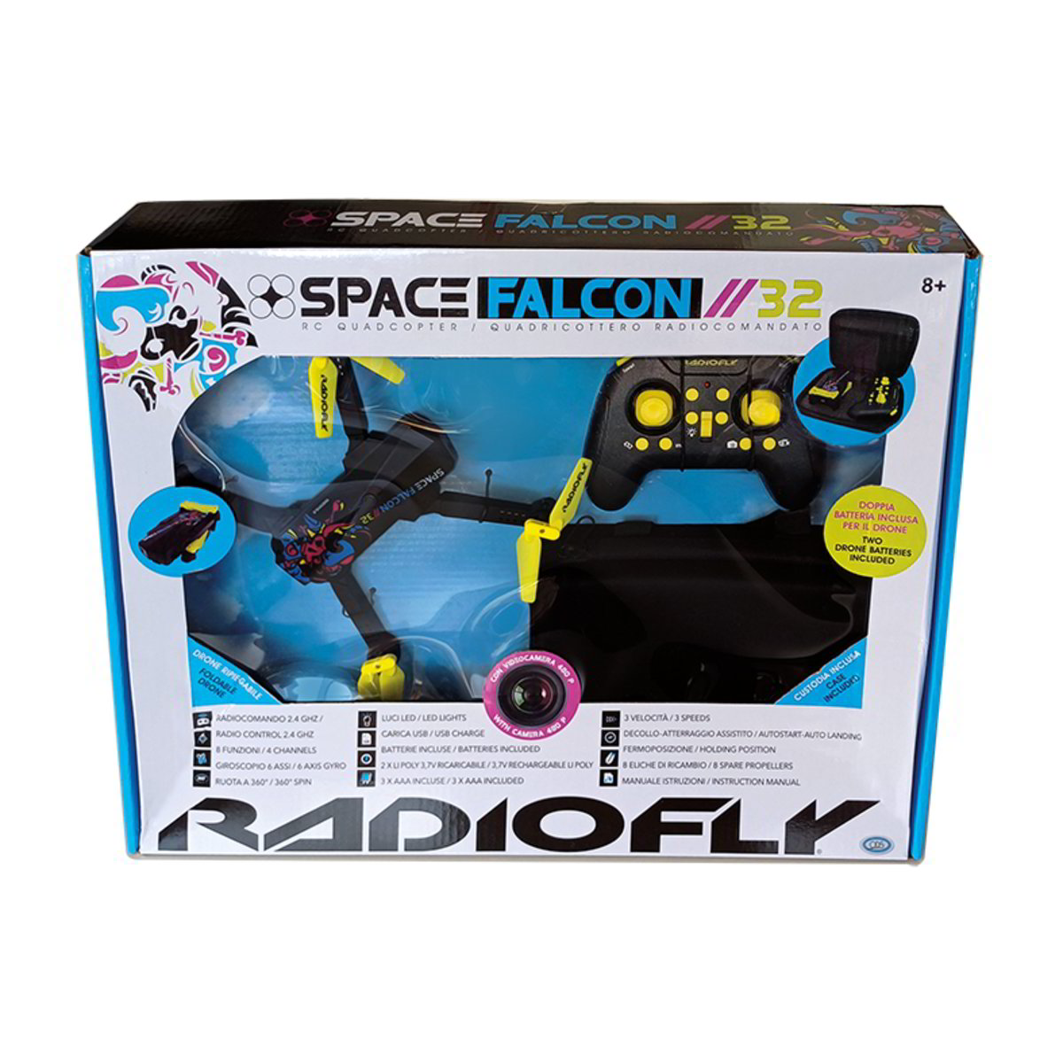 DRONE SPACE FALCON RADIOFLY - DupliClick